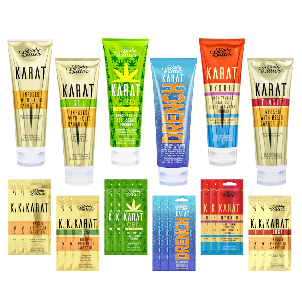 Body Butter Karat Intro Kit 2025 | 6 Bottles + 18 Free Sachets ...